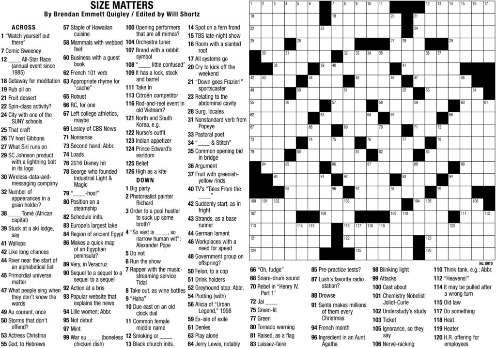 free crossword puzzles printable for seniors - UK Printable Hub
