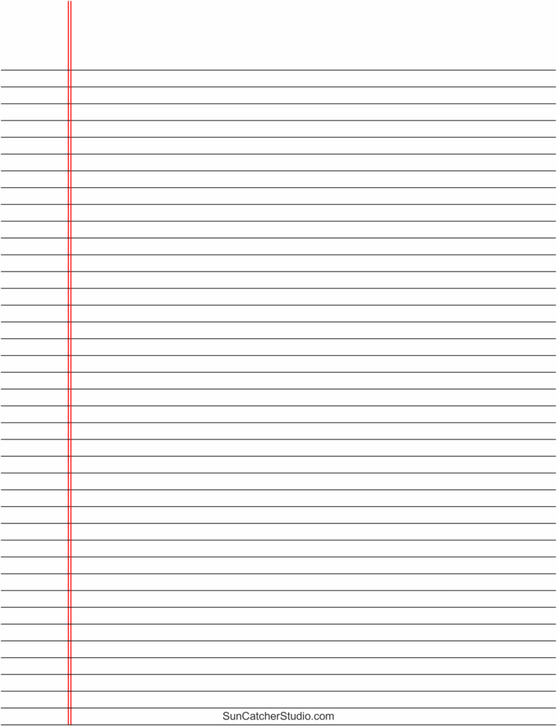 lined paper free printable pdf - UK Printable Hub