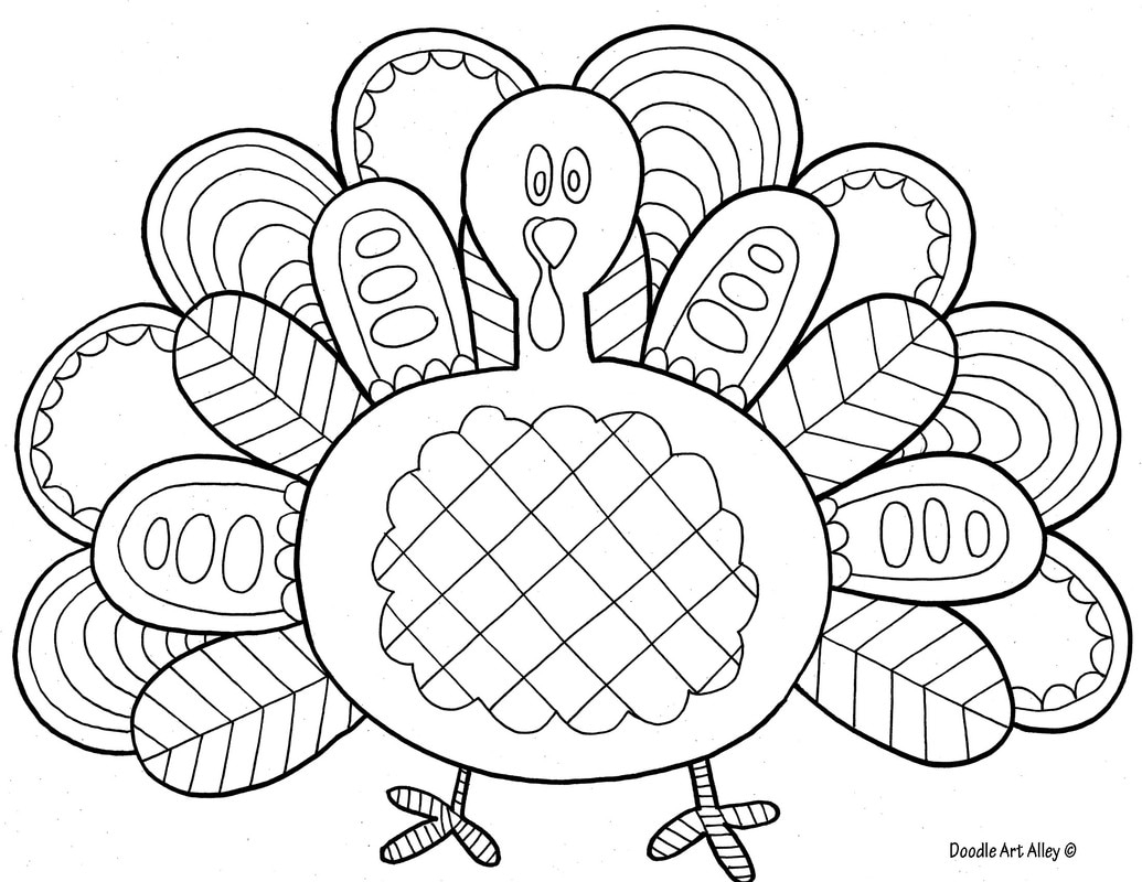 Free Thanksgiving Color Sheets - UK Printable Hub